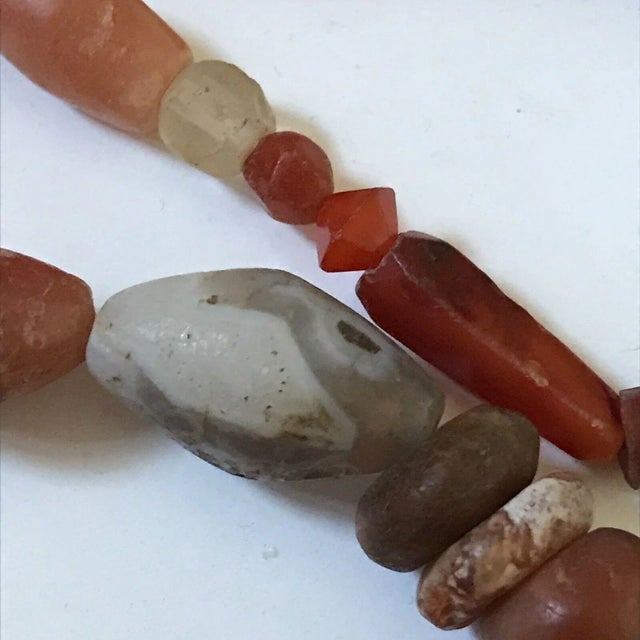 Early 20th Century Mixed Shape Red Agate and Carnelian Stone African ...