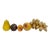 Italian Marble Decorative Stone Fruits- Assorted Set of 5 | Chairish