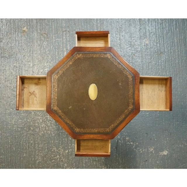 Regency Style Revolving Military Campaign Drum Side Table from Bevan ...