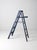 Vintage Blue Wooden Ladder | Chairish