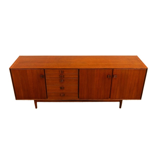 Mid Century Modern G Plan Danish Range Long Teak Credenza Ib Kofod ...
