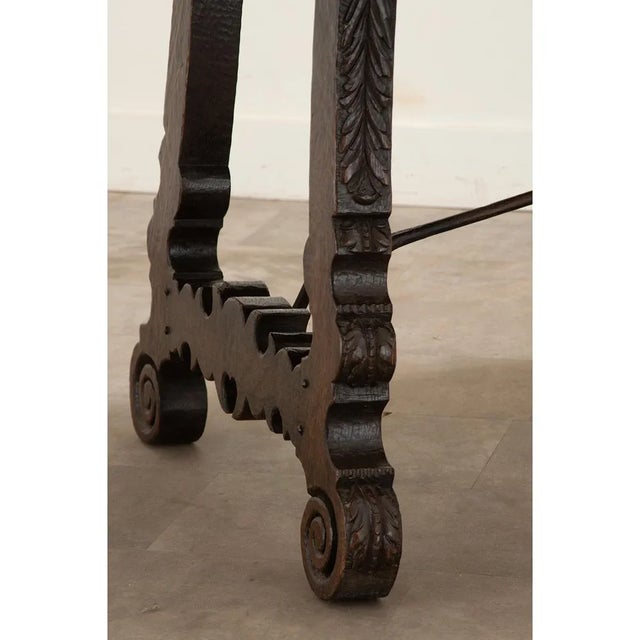 Spanish Oak Extending Dining Table | Chairish