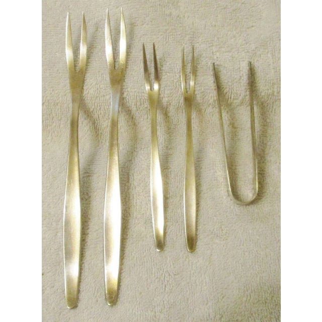 1950s 68 Piece Friodur Mid Century Silverplate Flatware Set With ...