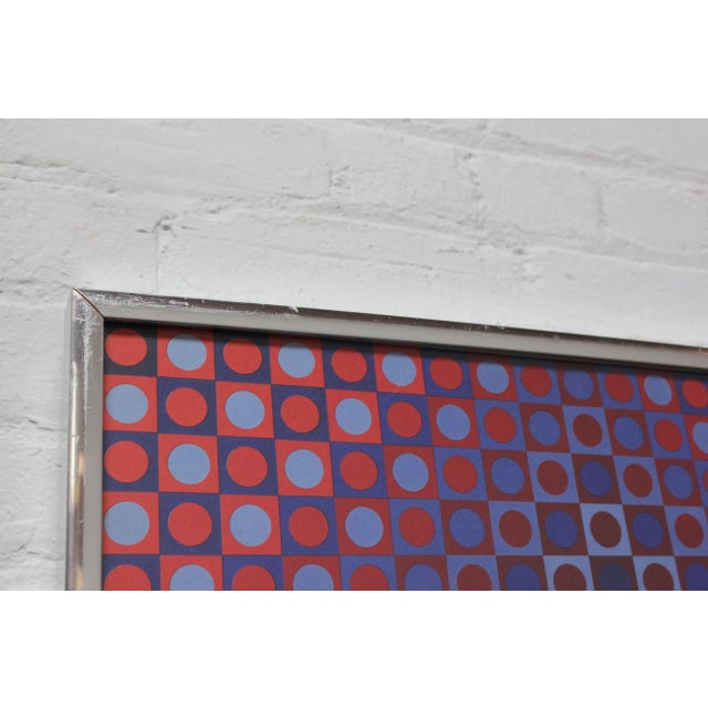 Victor Vasarely "Boglar" Op Art Lithograph | Chairish
