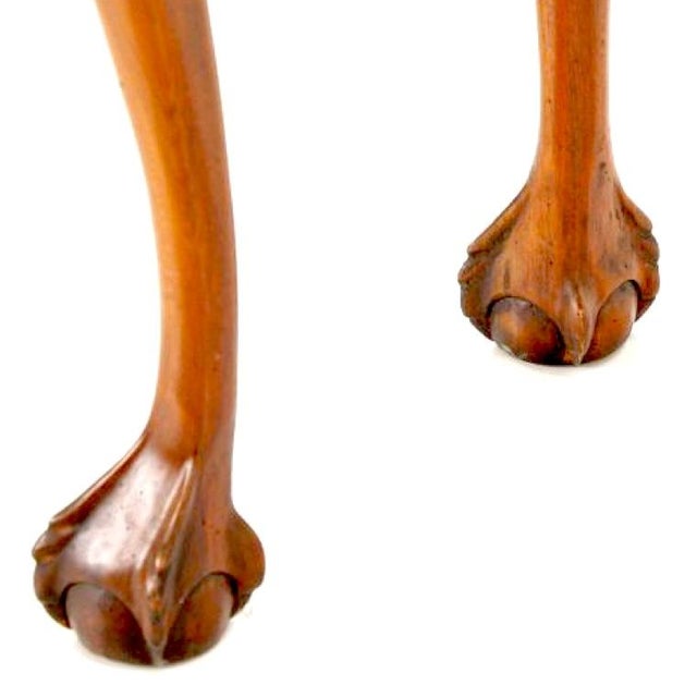 Early 20th Century Antique Chippendale Console Library - Hand-Carved ...