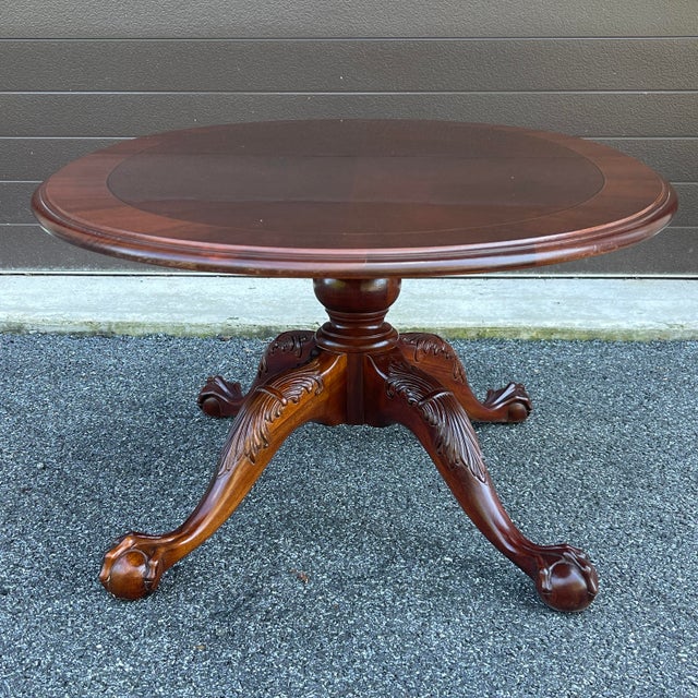 Ethan Allen 18th Century Mahogany Collection Chippendale Ball & Claw ...
