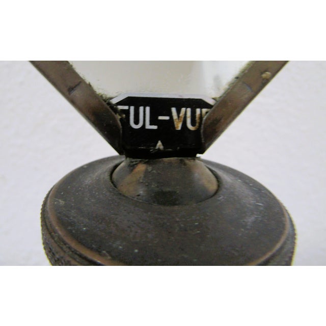 1930s Art Deco American Optical "Ful-Vue" Store Counter Mirror Copper ...