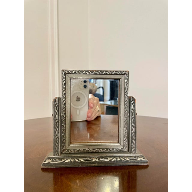 Antique 1920's Art Deco Standing Mirrors, a Pair | Chairish