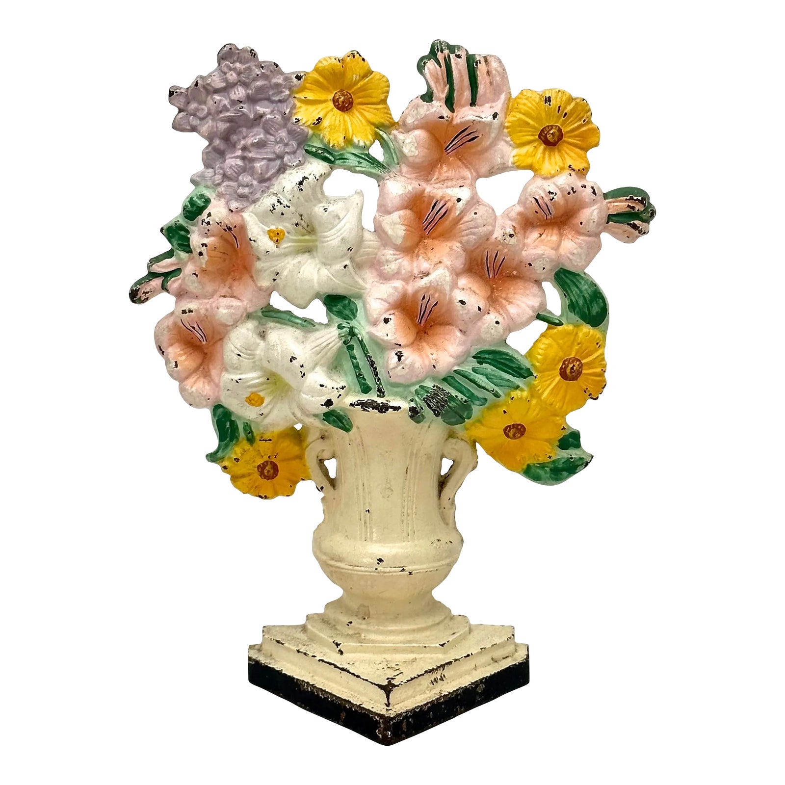 Vintage 1930s Hubley Manufacturing Co. Model #489 Gladiolas Cast Iron ...