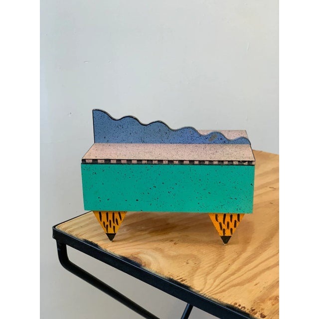 Vintage Memphis Style Box by Hollis Fingold for Radar Design Inc, Circa ...