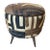 Vintage African Kuba Ottoman | Chairish