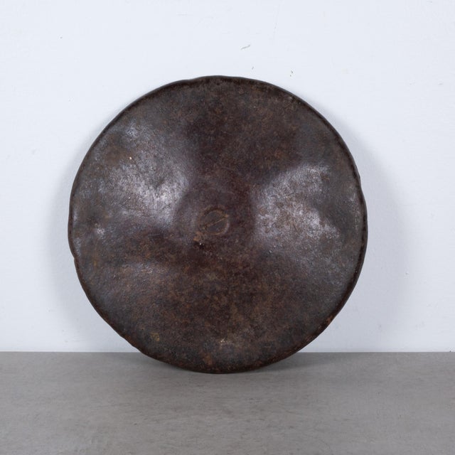 Antique Wood, Brass, Metal and Rubber Throwing Discus C.1930-1940-Price ...