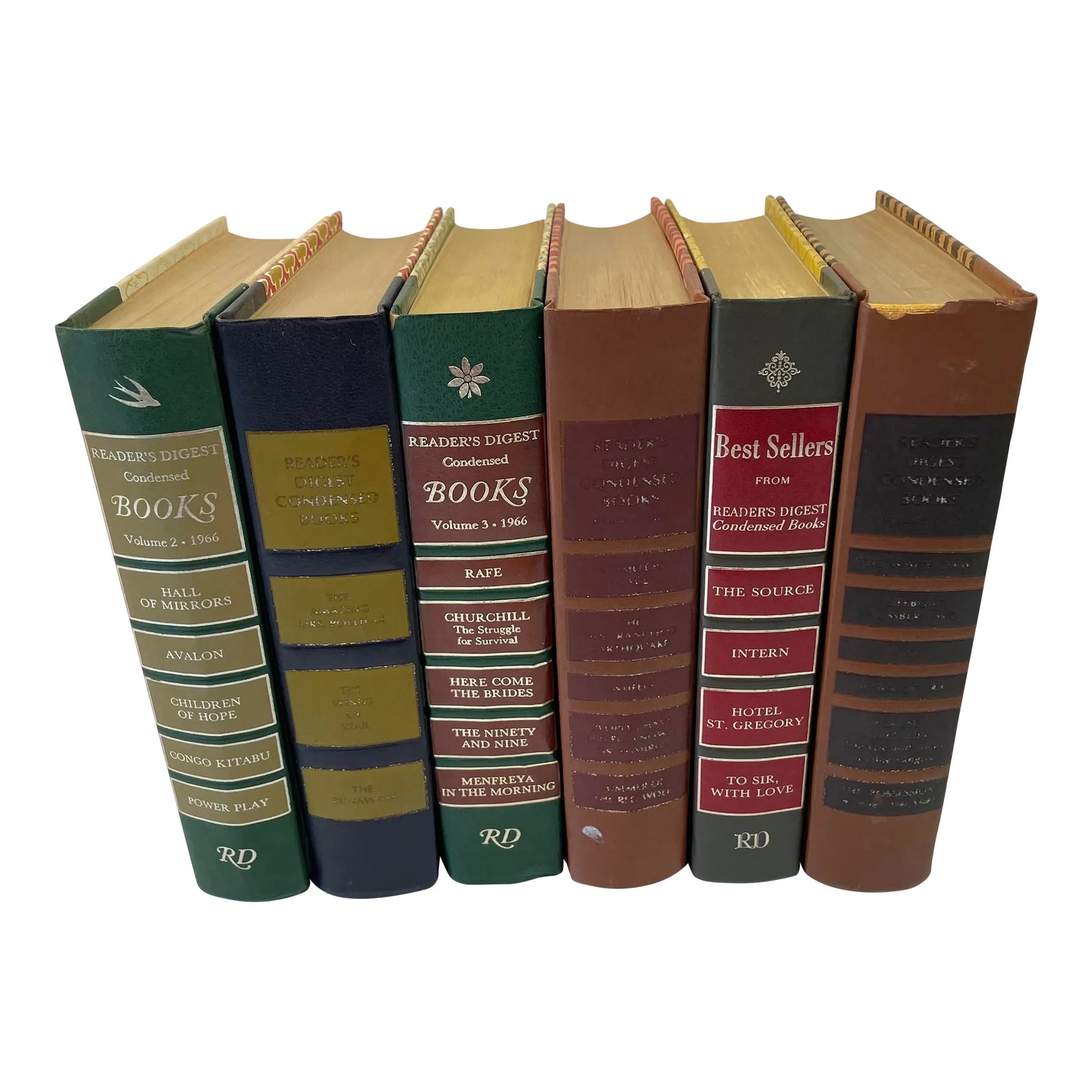 Vintage 1966-1972 Readers Digest Books - Set of 6 | Chairish
