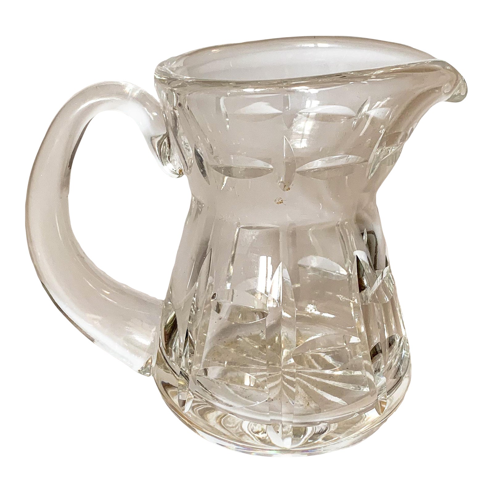 Vintage Waterford Crystal Creamer Pitcher | Chairish