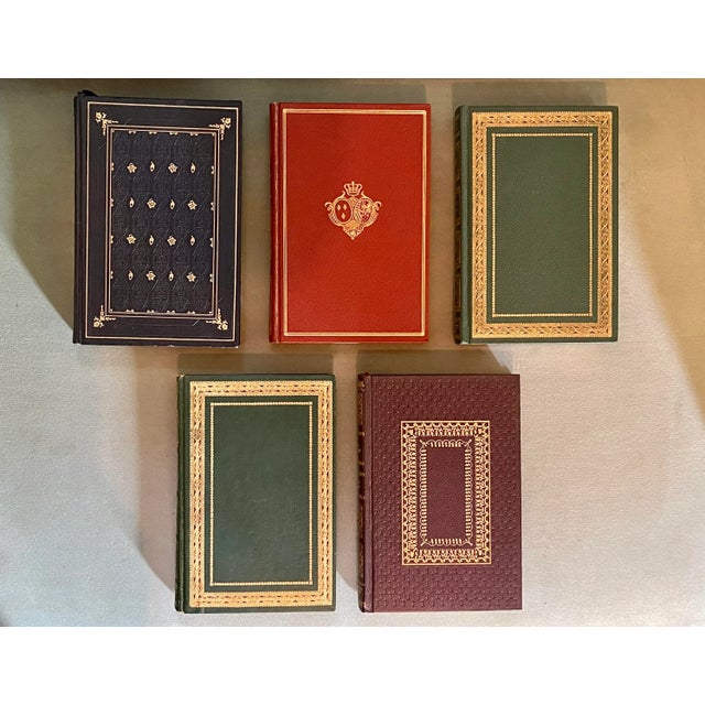 Vintage Collector’s Edition Books- Set of Five | Chairish