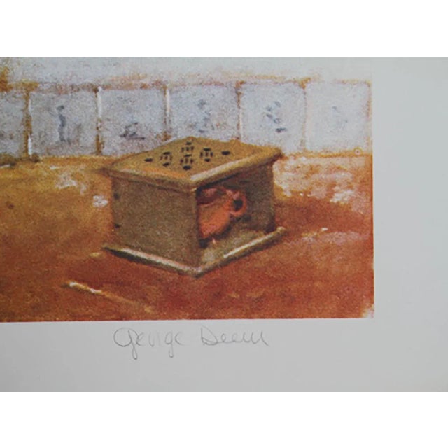 George Deem, Sebastian in the Kitchen, Lithograph | Chairish