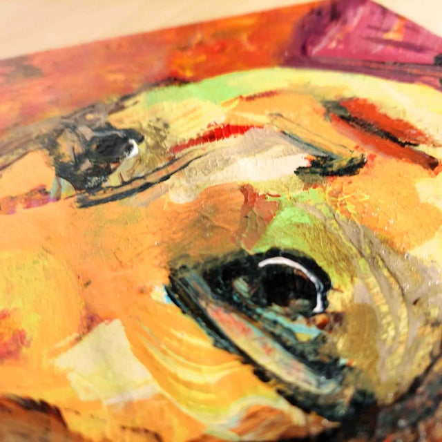 Original Painting Walla Faces Wine Artist Signed Candice Johnson Tete ...