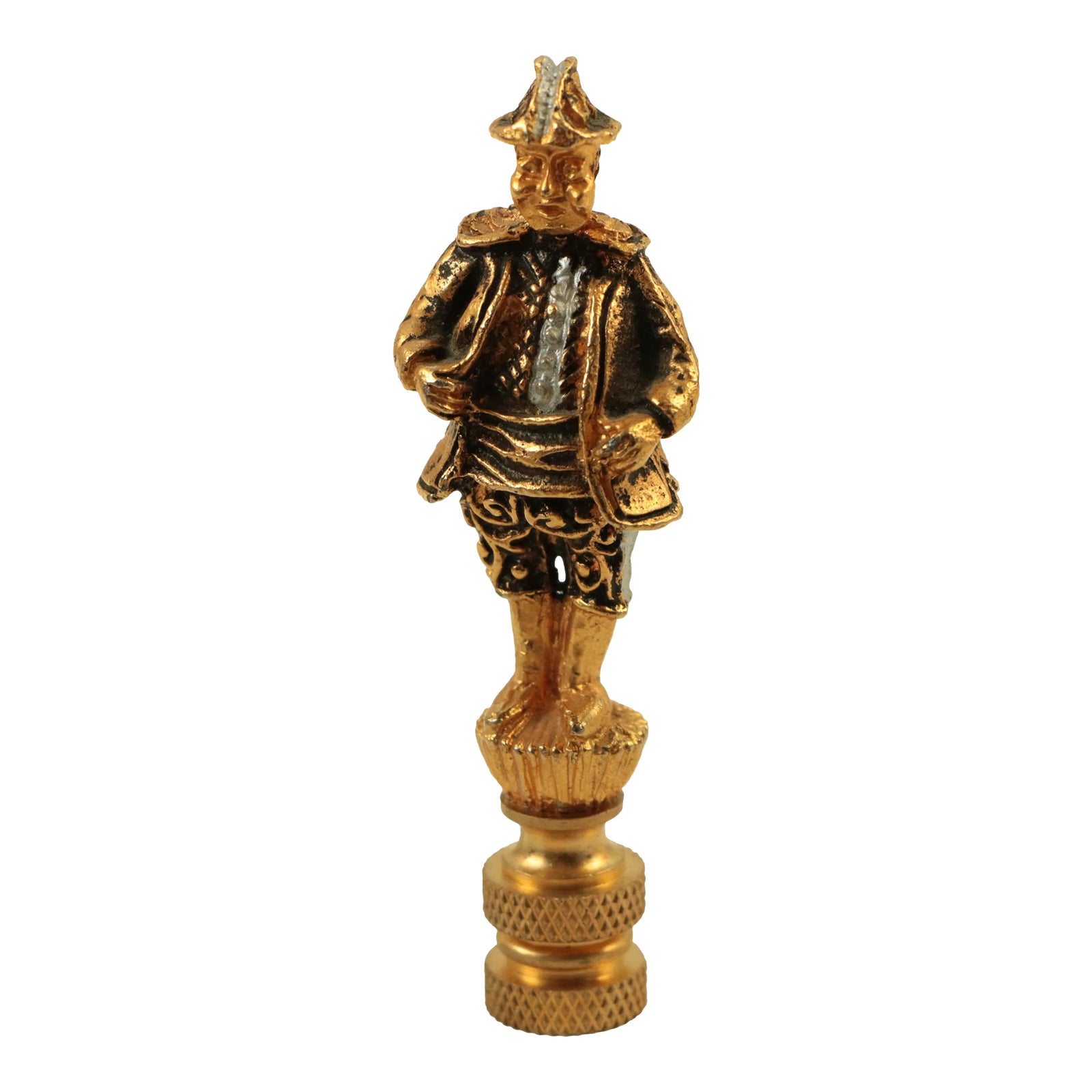 Bavarian Lamp Finial on Brass Hardware | Chairish