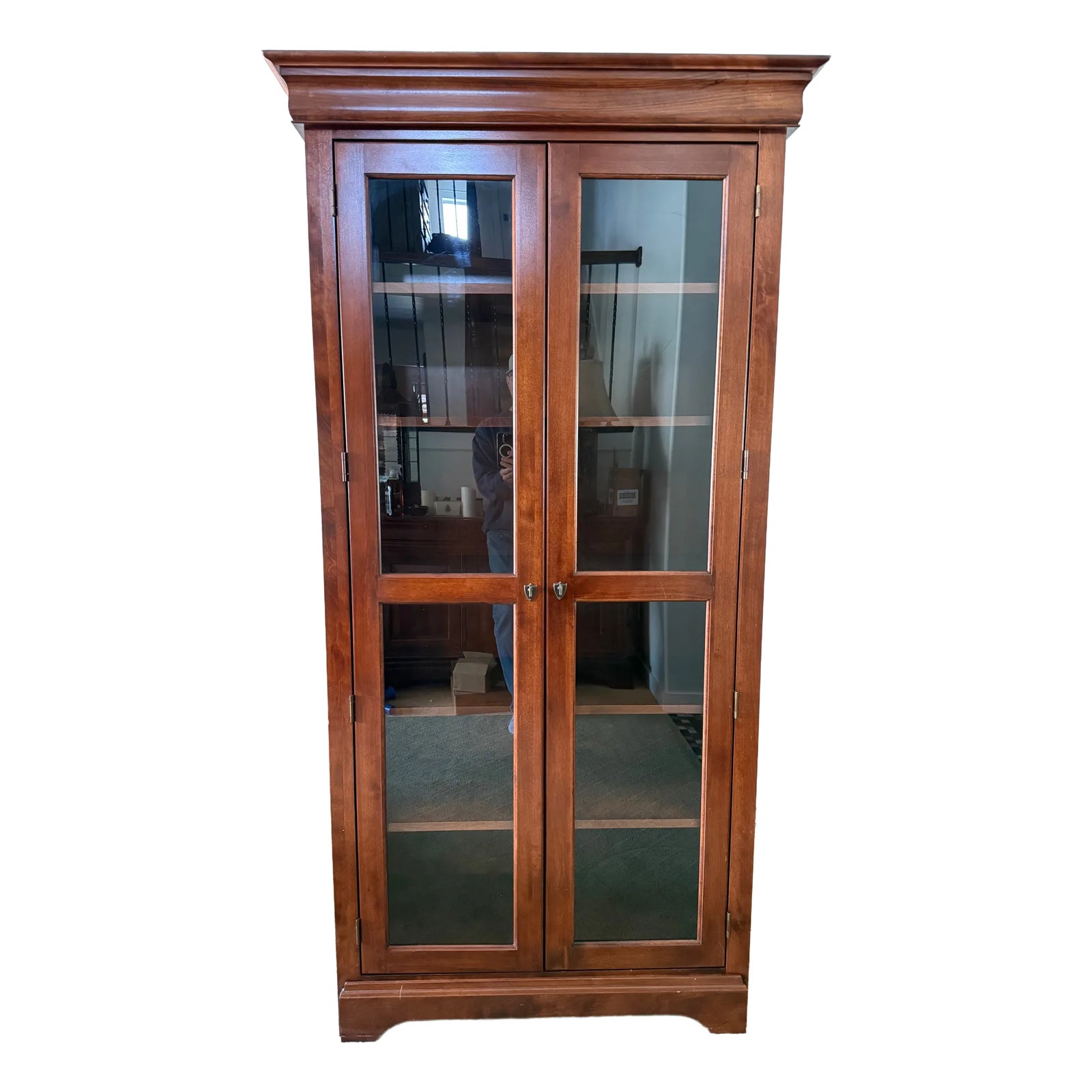 Nichols & Stone Bookcase | Chairish