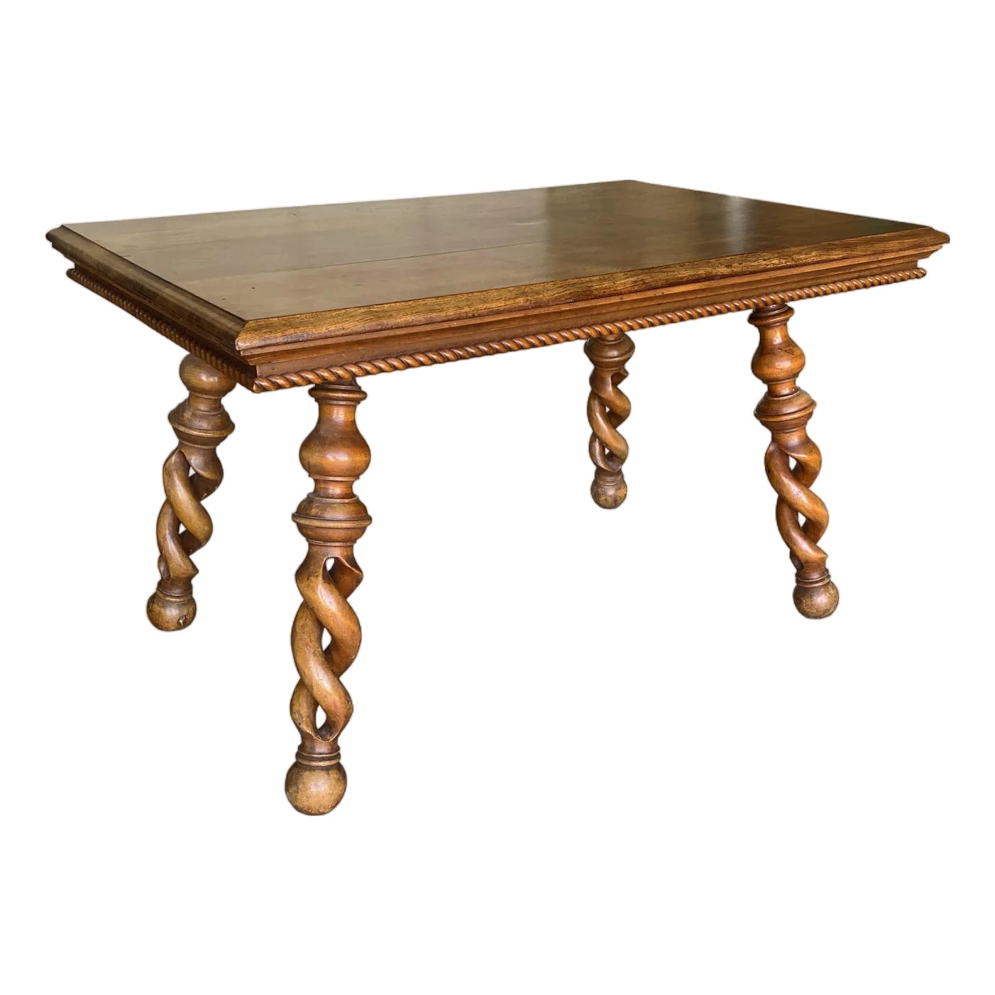 Late 19th Century Antique Louis XIII Table by the Merklen Brothers ...