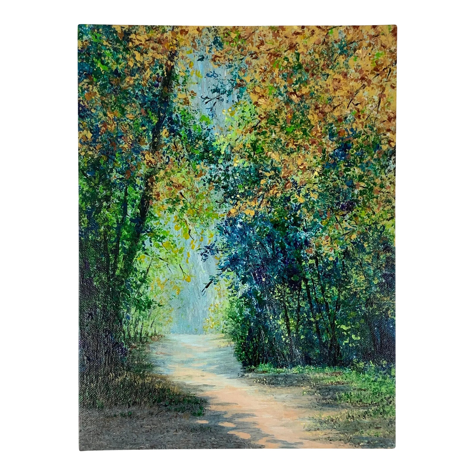 "Shadows and Light" Contemporary Original Impressionist Style Landscape ...