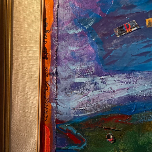 2023 “The Near Extinct Picasso Gun Fish I” Acrylic Painting by Cheryl ...