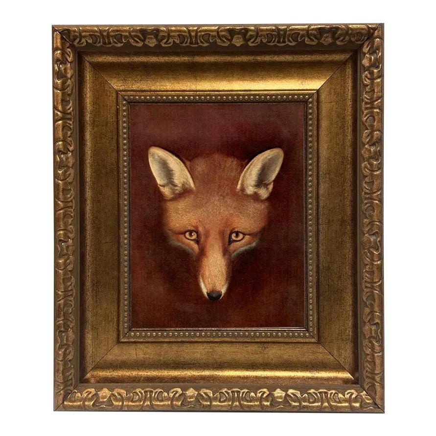 "Renard the Fox Head" After Reinagle Contemporary Reproduction Print on ...