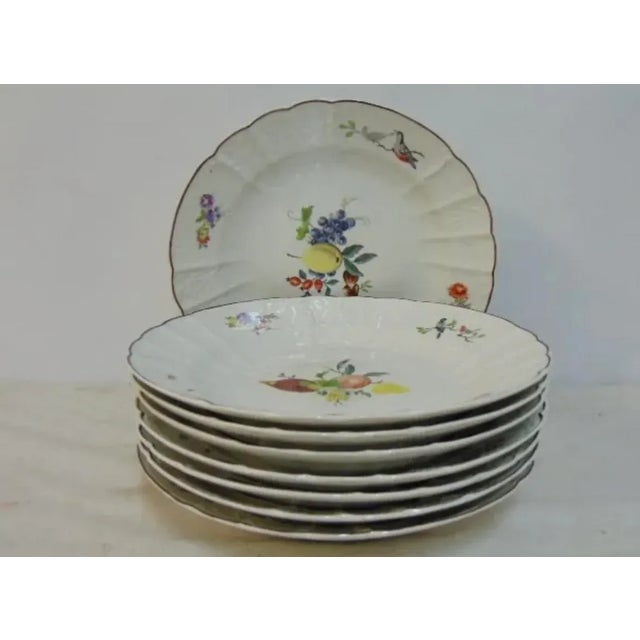 Late 20th Century Samson Paris French Deep Plates With Birds and ...