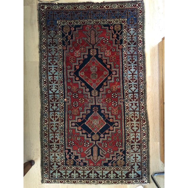 Antique Persian Luri Rug, C. 1920 - 3′2″ × 5′7″ | Chairish