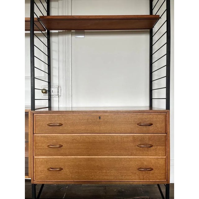 Ladderax Modular Storage Unit by Staples for Heals of London, 1960s ...