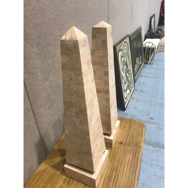 Mid Century Modern Obelisks - A Pair | Chairish