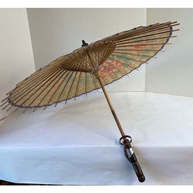 Vintage 1936 Worlds Fair Dallas Texas Japanese Parasol | Chairish