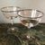 Silver Rimmed Vintage Glasses - Set of 7 | Chairish