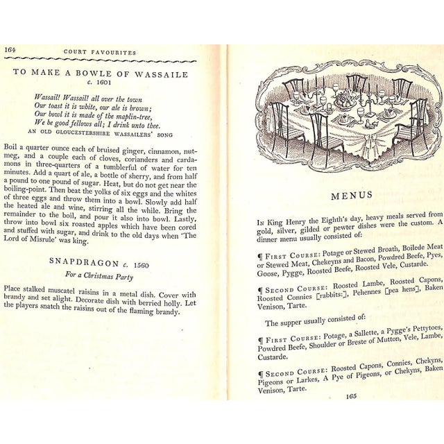 "Court Favourites Recipes From Royal Kitchens" 1953 Craig, Elizabeth ...