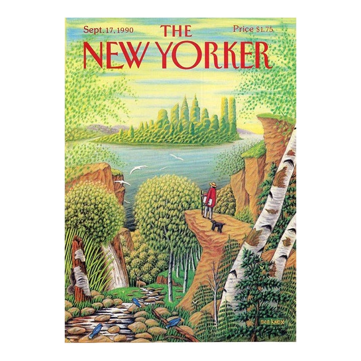1990 Vintage New Yorker Cover, September 17 (Bob Knox), Original New ...