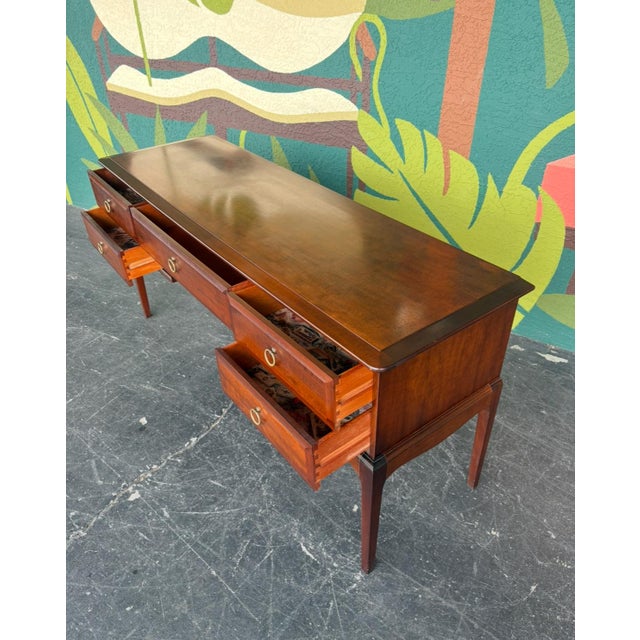 stag dressing table mirror