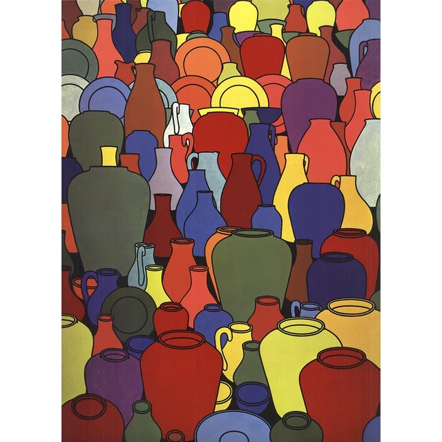 2000 Patrick Caulfield 'Pottery' Offset Lithograph | Chairish