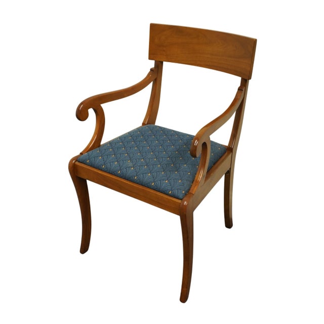 Vintage Antique Solid Cherry Traditional Duncan Phyfe Style Dining Arm ...