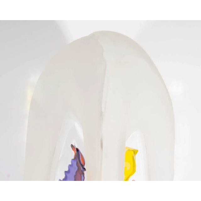 Art Glass Sculpture Signed by Artist Michael Zelenka | Chairish