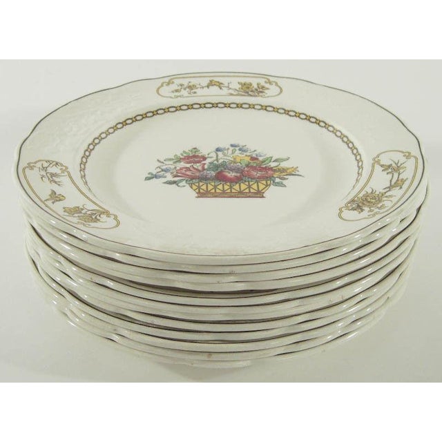 Antique English Spode Copeland Porcelain China Dessert Plates C.1920 ...