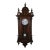 Antique German Fms Mauthe Vienna Regulator Carved Walnut Drp Wall Clock ...