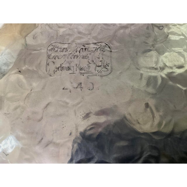 1950s Rodney Kent #440 Hammered Aluminum Casserole | Chairish