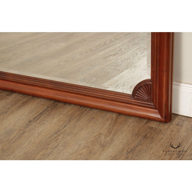 Pennsylvania House Cherry Beveled Wall Mirror | Chairish