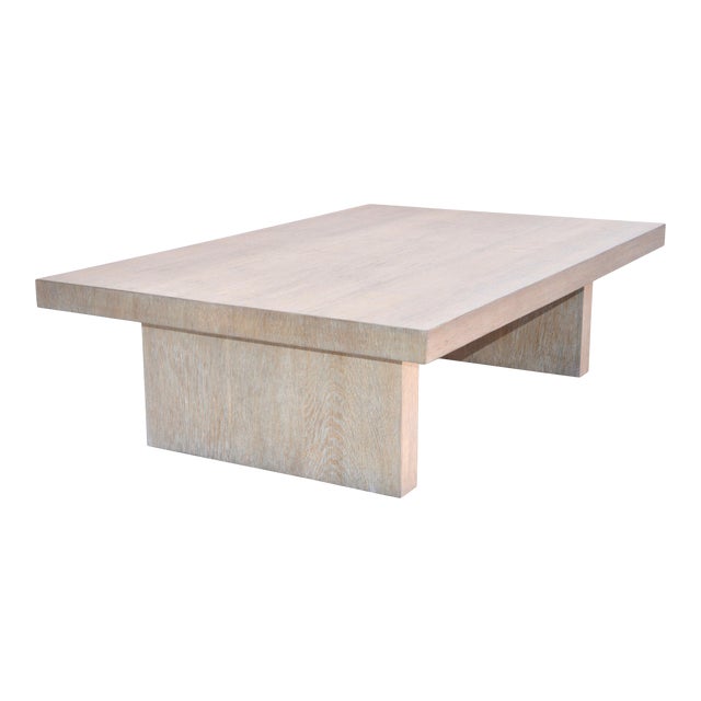 Rift Sawn Oak Coffee Table Made to Order by Petersen Antiques | Chairish