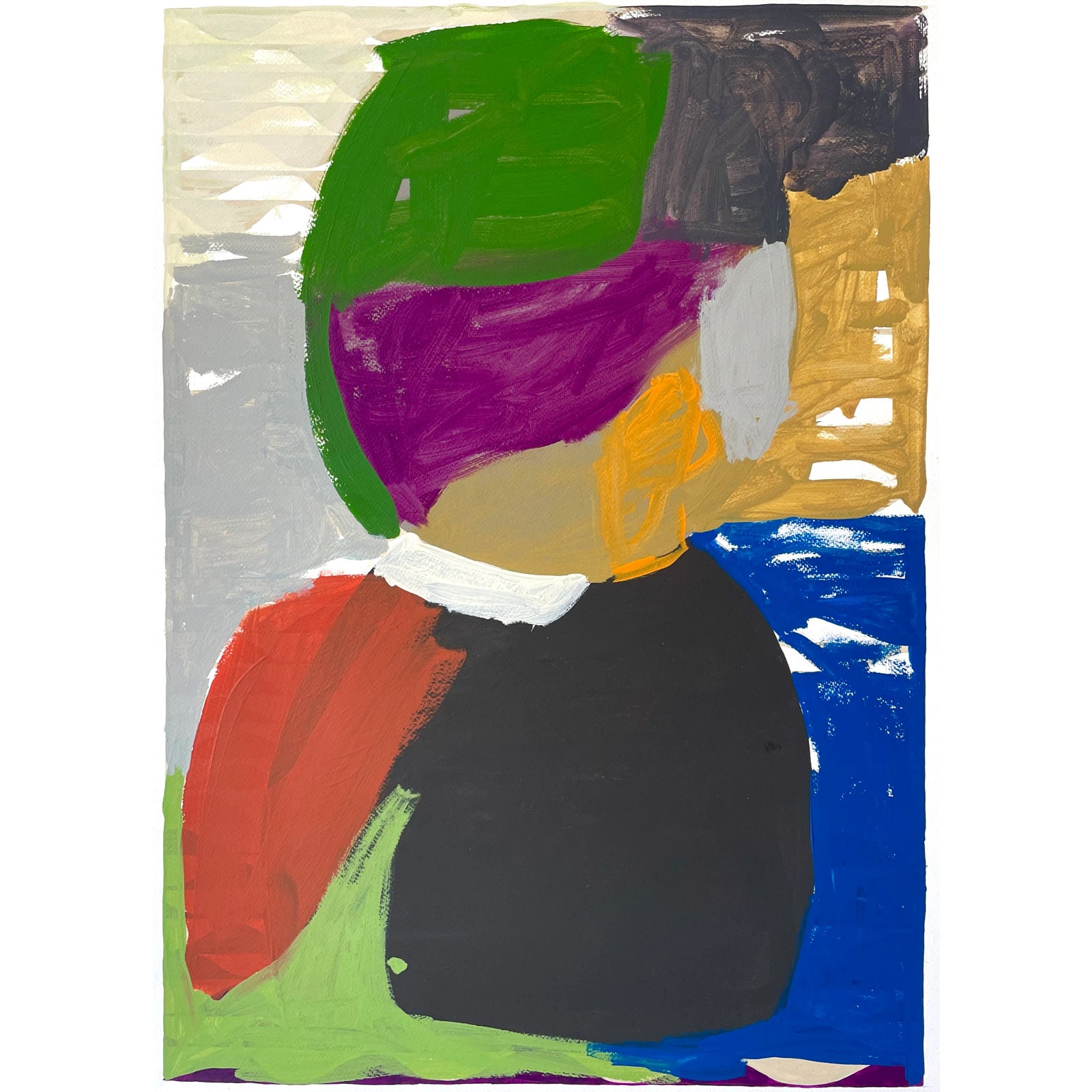 Colorful Abstract Painting by Sarah Vaaler | Chairish