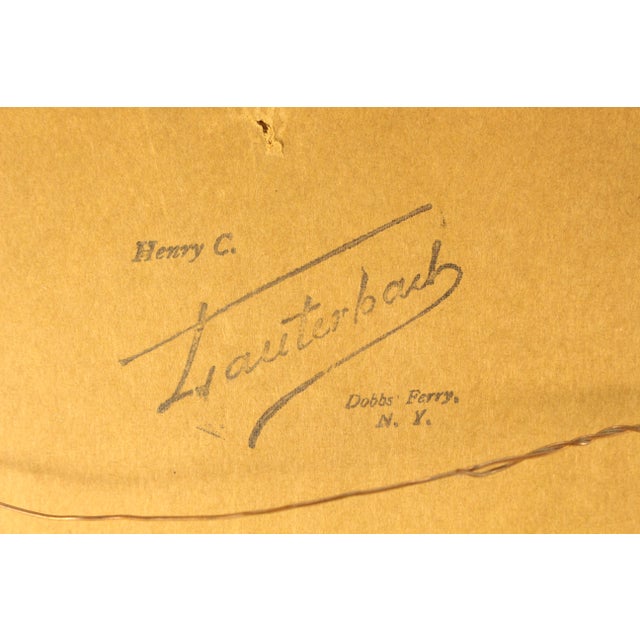 19th Century Watercolor & Herbarium Drawing of Acropolis & Calligraphy ...