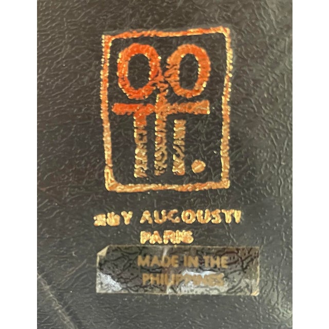 1990s R & Y Agousti Paris Articulated Bamboo Inlay Table Lamp | Chairish