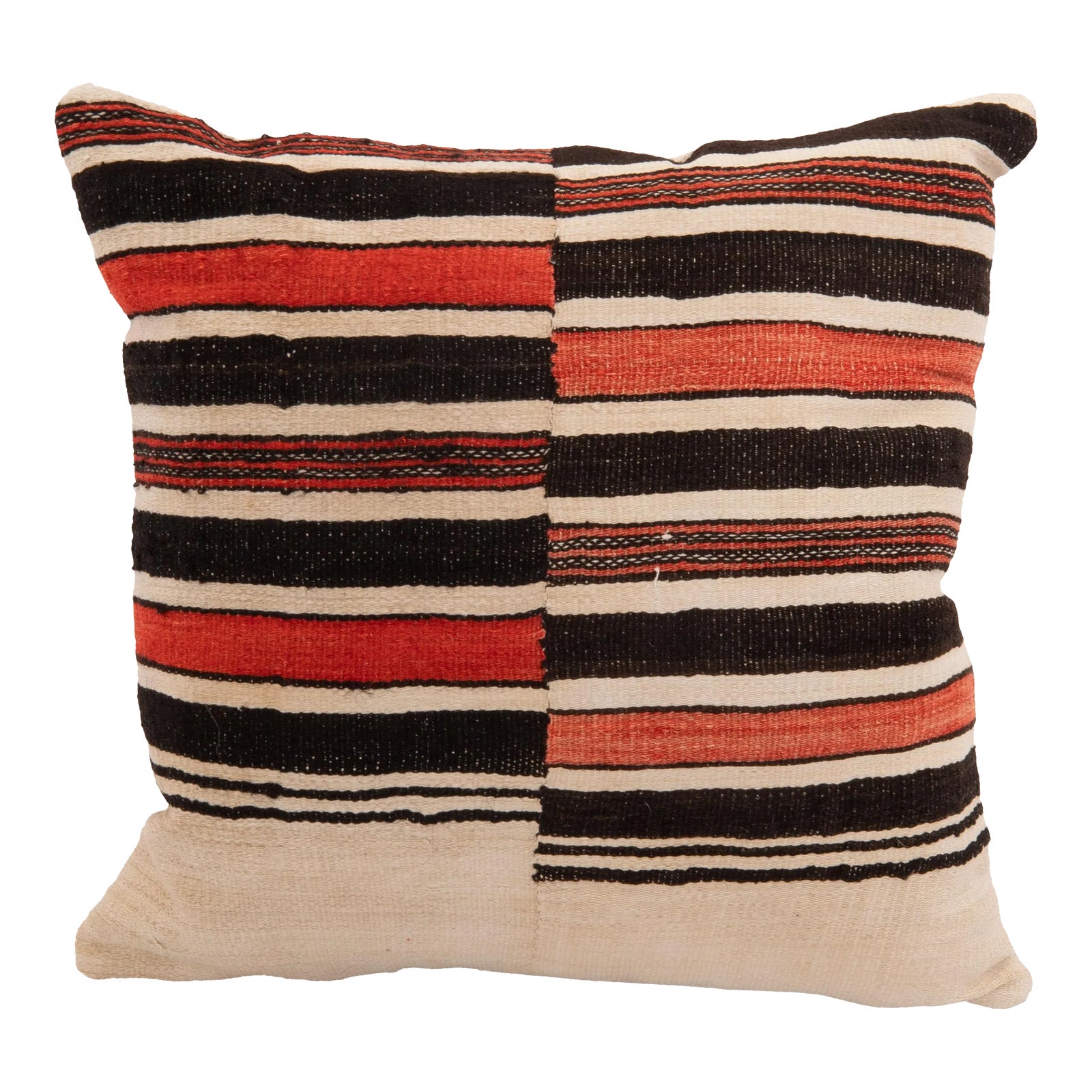 Pillow Cover Made From a Vintage Anatolian Hand Made Fabric, Mid 20th ...