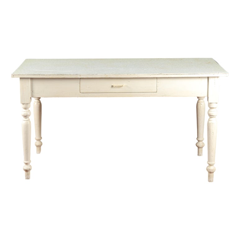 Vintage Table with Hardboard Top | Chairish