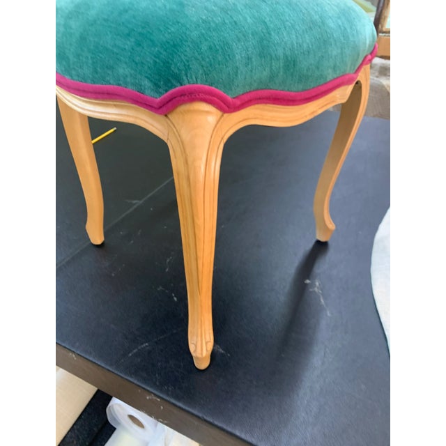 Louis XVI Style Chairs in Clark and Clark Toile Fabric With Kravet ...